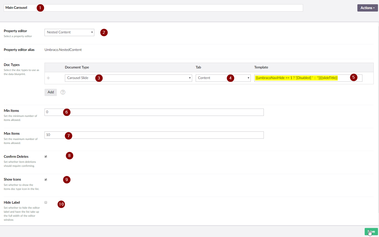 How To Create A Carousel In Umbraco Using Nested Content And Bootstrap 1084