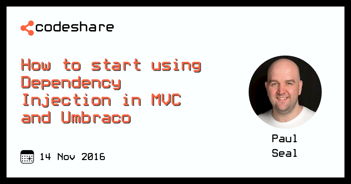 How to start using Dependency Injection in MVC and Umbraco | codeshare.co.uk .NET Web Developer ...